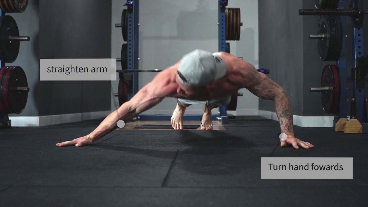 How to: archer push ups - YouTube