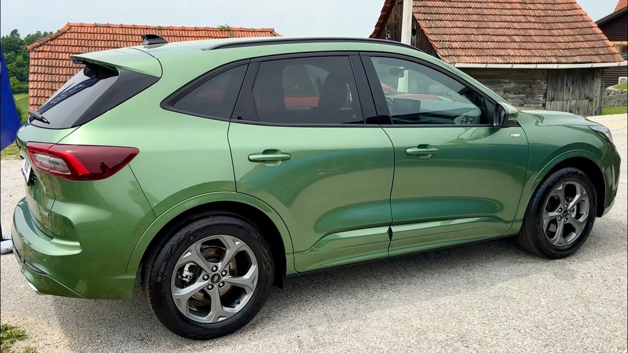 New FORD KUGA FACELIFT 2024 - FULL walkaround (ST-Line) - YouTube