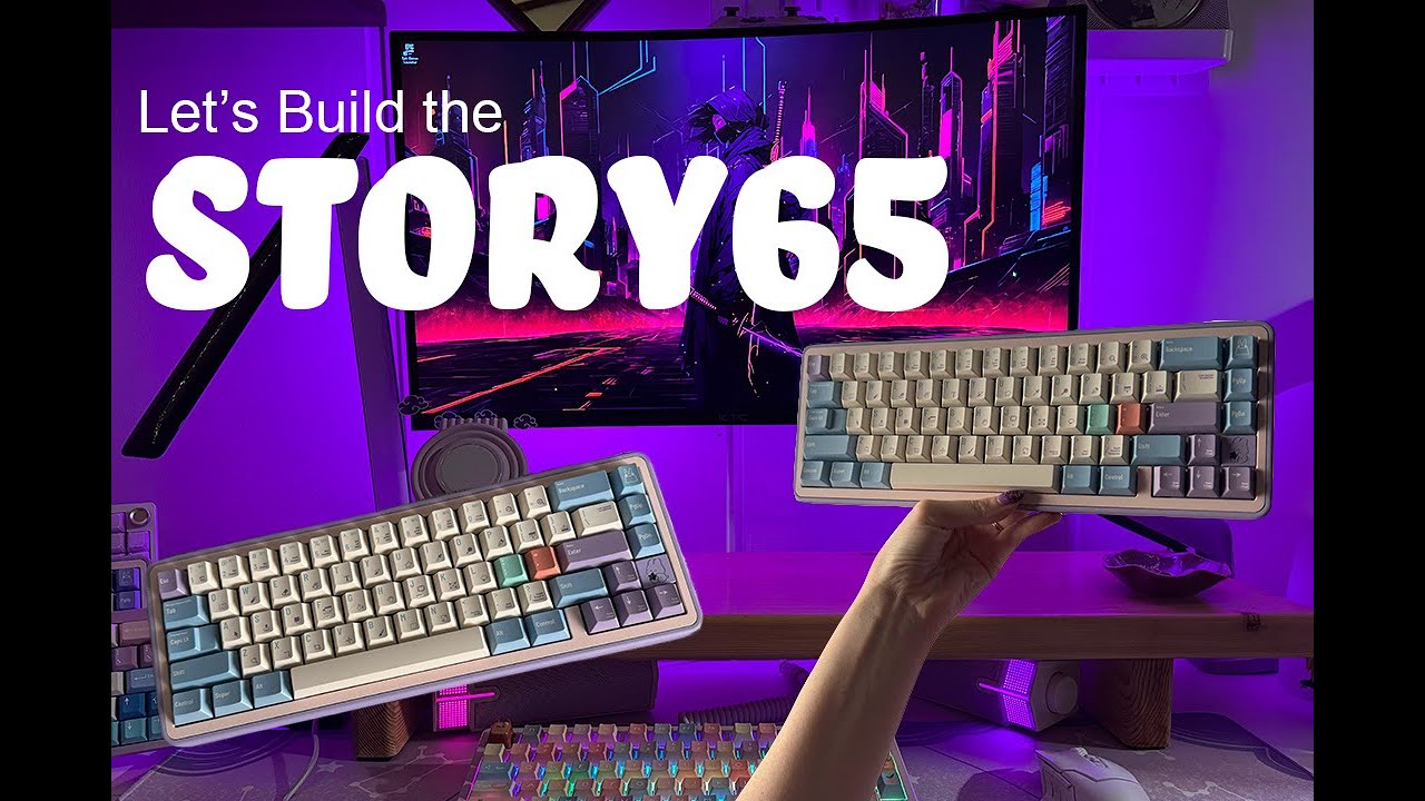 Let’s Build the Story65 Mechanical Keyboard together! - YouTube