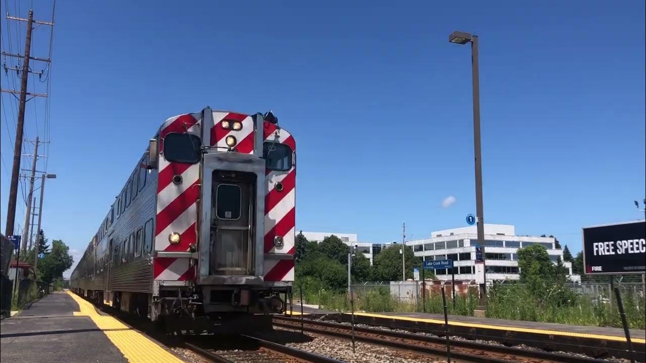 Lake cook road,Lagrange and Geneva railfanning - YouTube