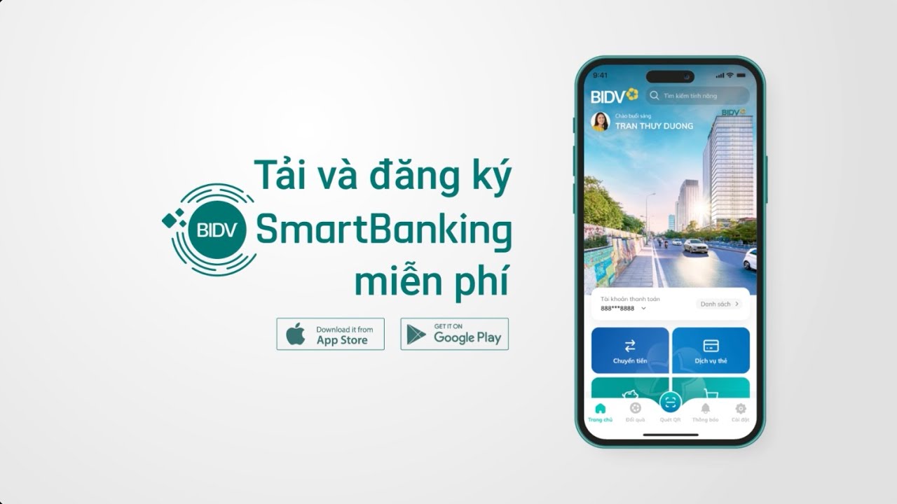 BIDV SMARTBANKING - NGÂN HÀNG SỐ THẾ HỆ MỚI - YouTube
