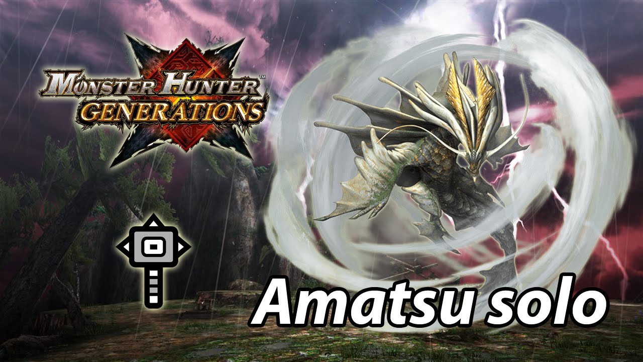 MHGen Amatsu solo (Guild Hammer) - 6'51 - YouTube