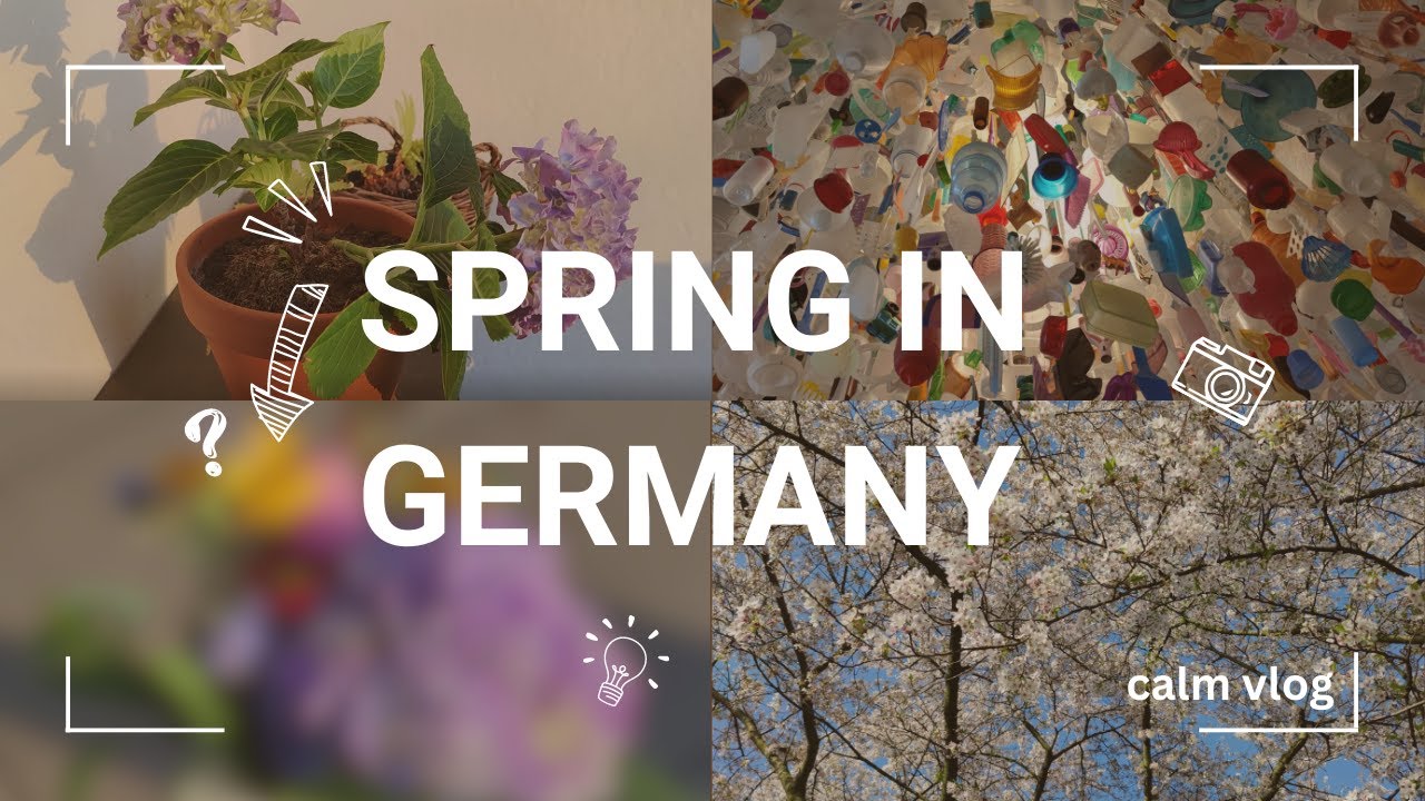 Enjoying springtime in Germany - making the best of April weather ...