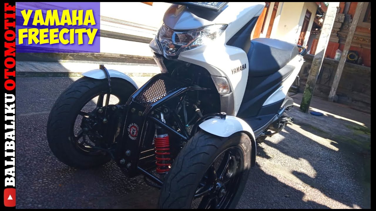 Yamaha Freecity 125 - Modifikasi Yamaha Freego 125 jadi 3 roda ala ...