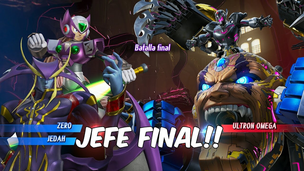 Marvel vs Capcom: Infinite | Derrotando a Ultron Omega [Arcade] - YouTube