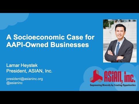 President Lamar Heystek of ASIAN, Inc. - Empowering Asian-Owned ...