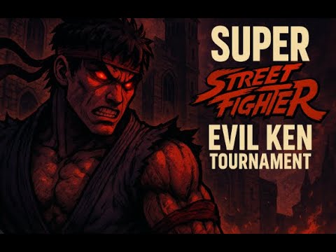 SUPER STREET FIGHTER EVIL KEN'S TOURNAMENT! - YouTube