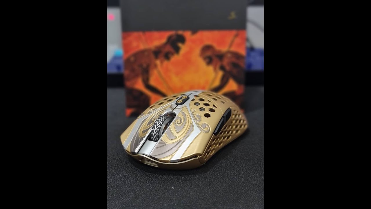 Finalmouse Starlight-12 UNBOXING | Achilles Small [4K 60FPS] - YouTube
