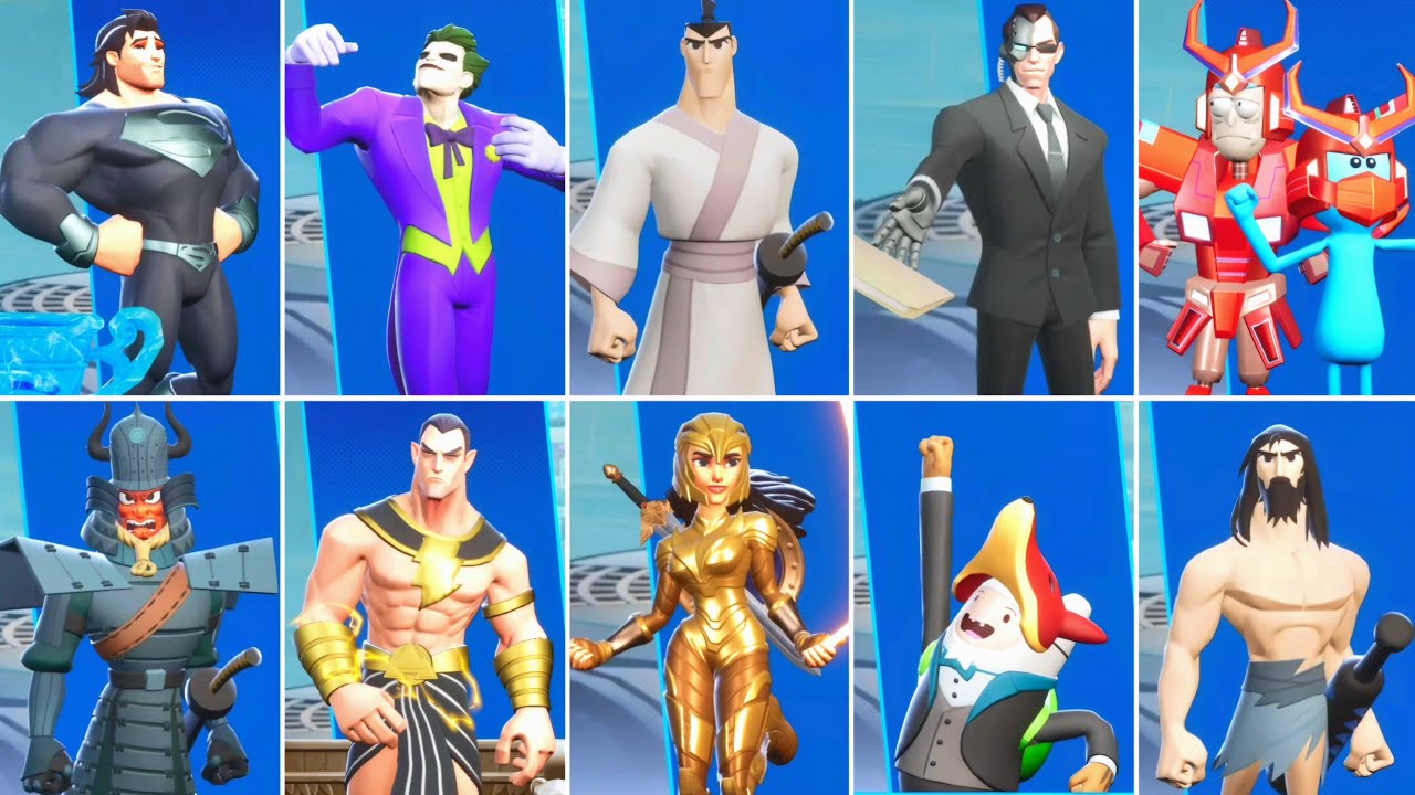 Multiversus - All Characters & Variants Victory/Loss Outros | SEASON 2 ...