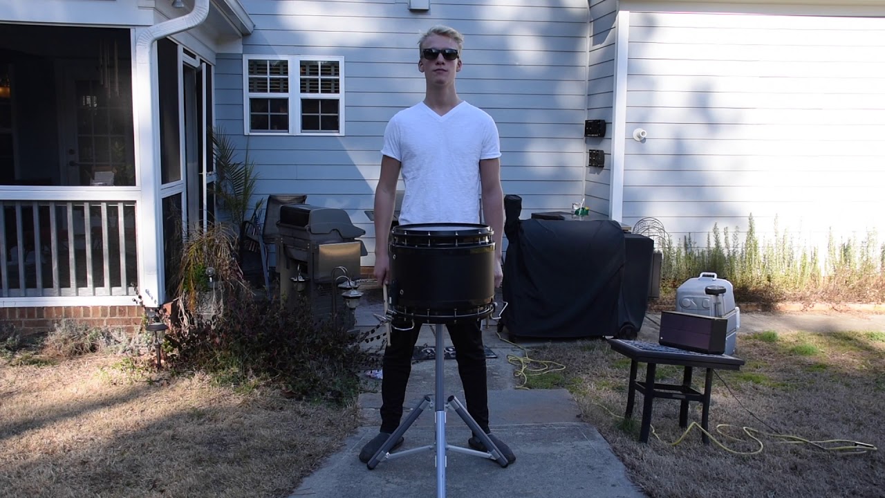 17 yr old makes Blue Devils 2019 Snare Line - Audition ( Noah ...