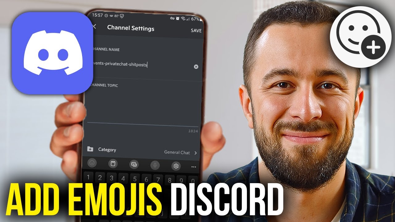 How To Add Emojis and Symbols to Channel Names on Discord - YouTube
