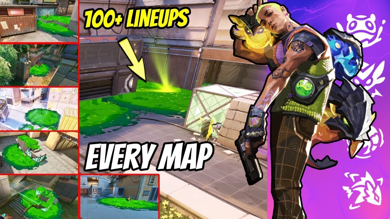 6 of the Best GEKKO lineups on EVERY MAP! - YouTube