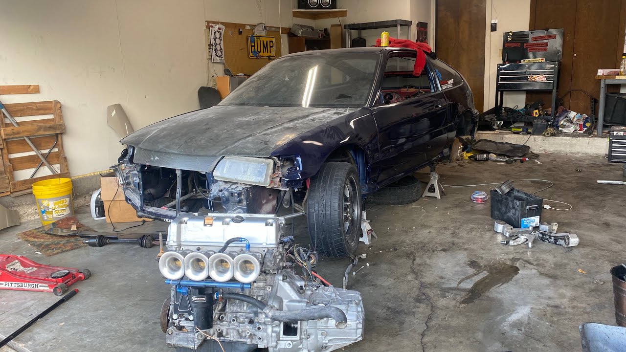 Starting My Crx Drag Car Project - YouTube