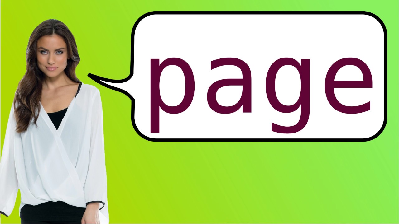 How To Say page In French YouTube how-to-say-page-in-french-youtube