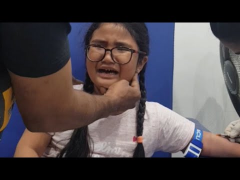 little girl crying for getting blood drawn - YouTube