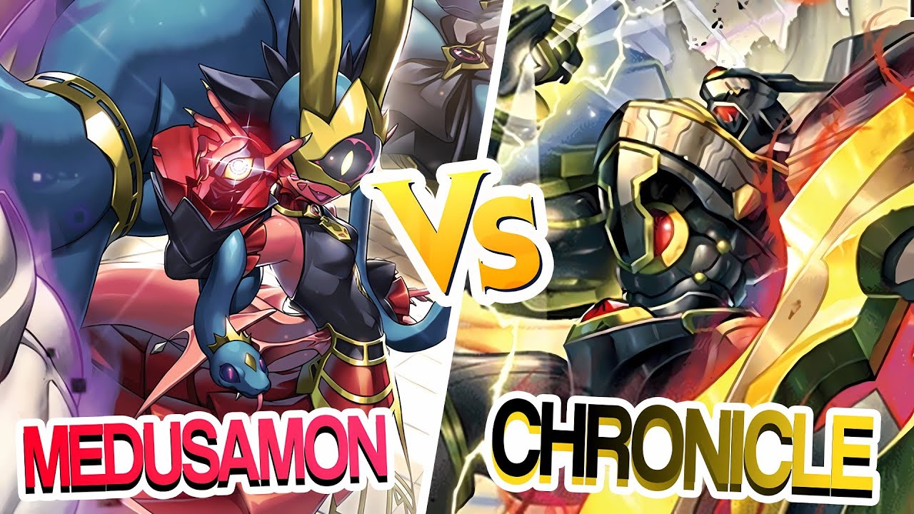 DIGITAL GATE OPEN! MEDUSAMON vs. CHRONICLE | DIGIMON CARD GAME - YouTube