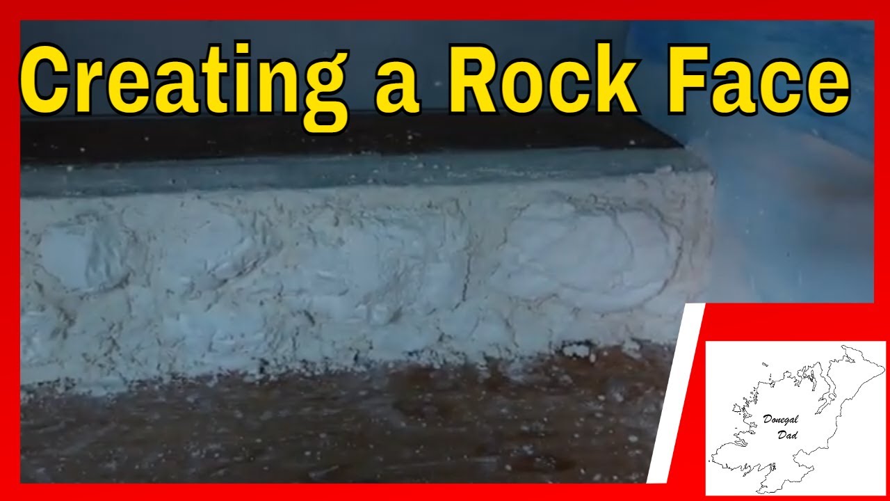 125 Creating Rock Faces Woodland Scenic Rock Moulds - YouTube