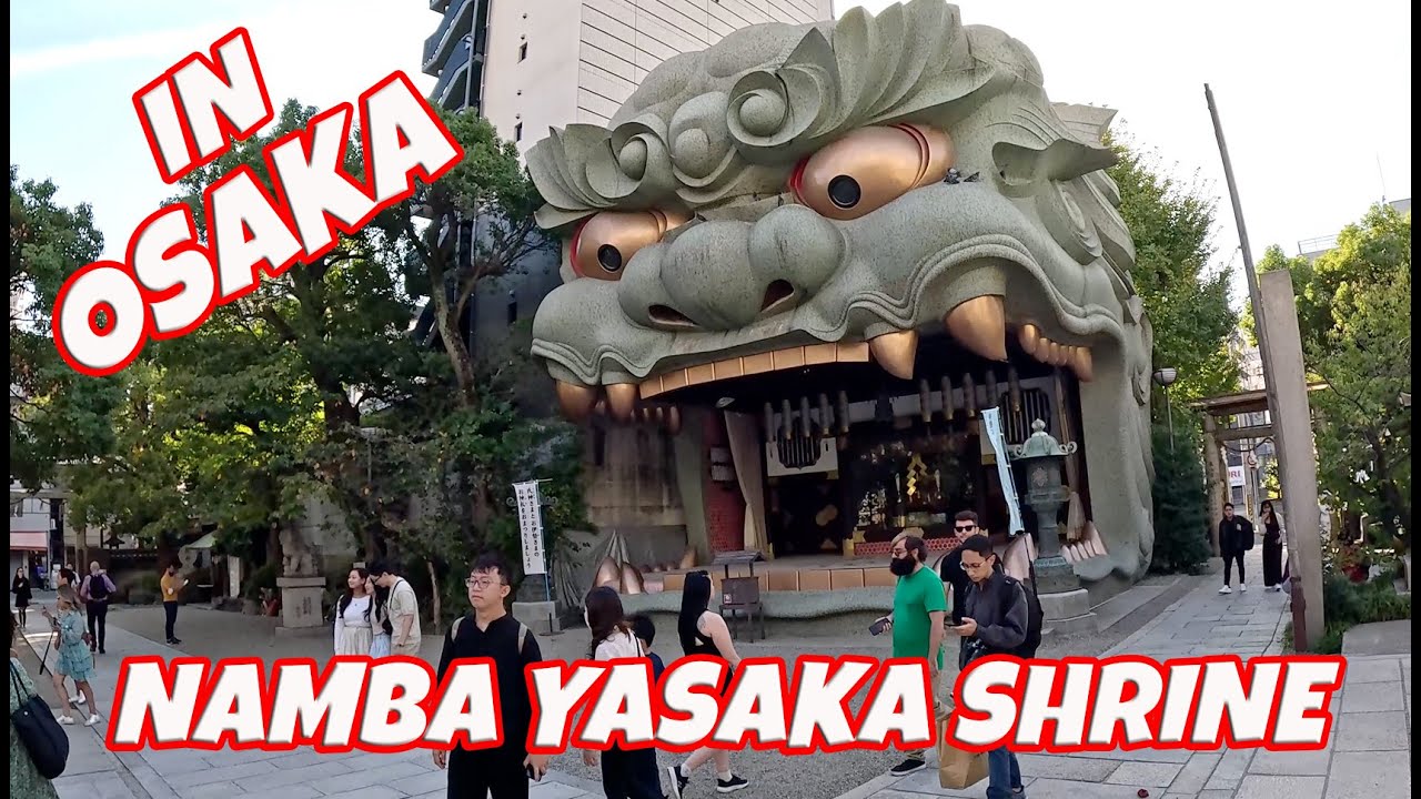 Namba Yasaka Shrine in Osaka Japan October 13, 2023 E29 - YouTube