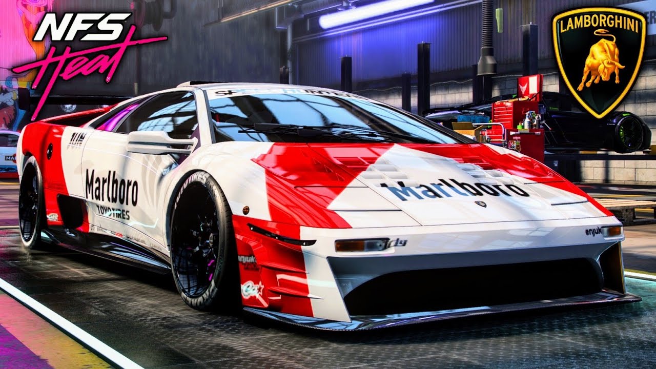 Lamborghini Diablo SV Customization and Gameplay in Need For Speed Heat ...