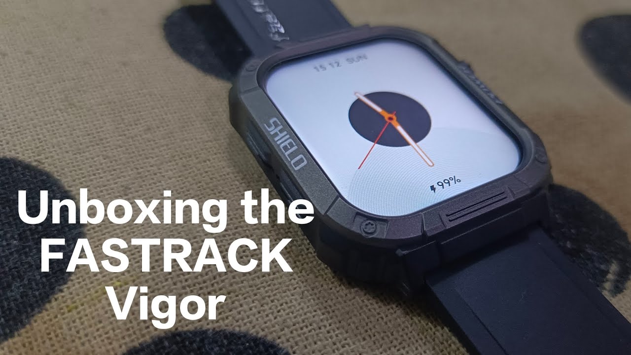 Unboxing my new smartwatch || FASTRACK Vigor || #smartwatch # ...