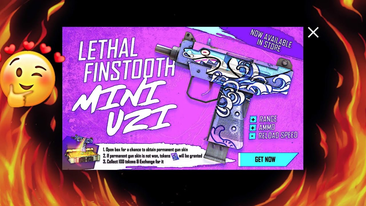 Free fire new event/ New MINI UZI gun skin IN GAME FREEFIRE . Ft. # ...