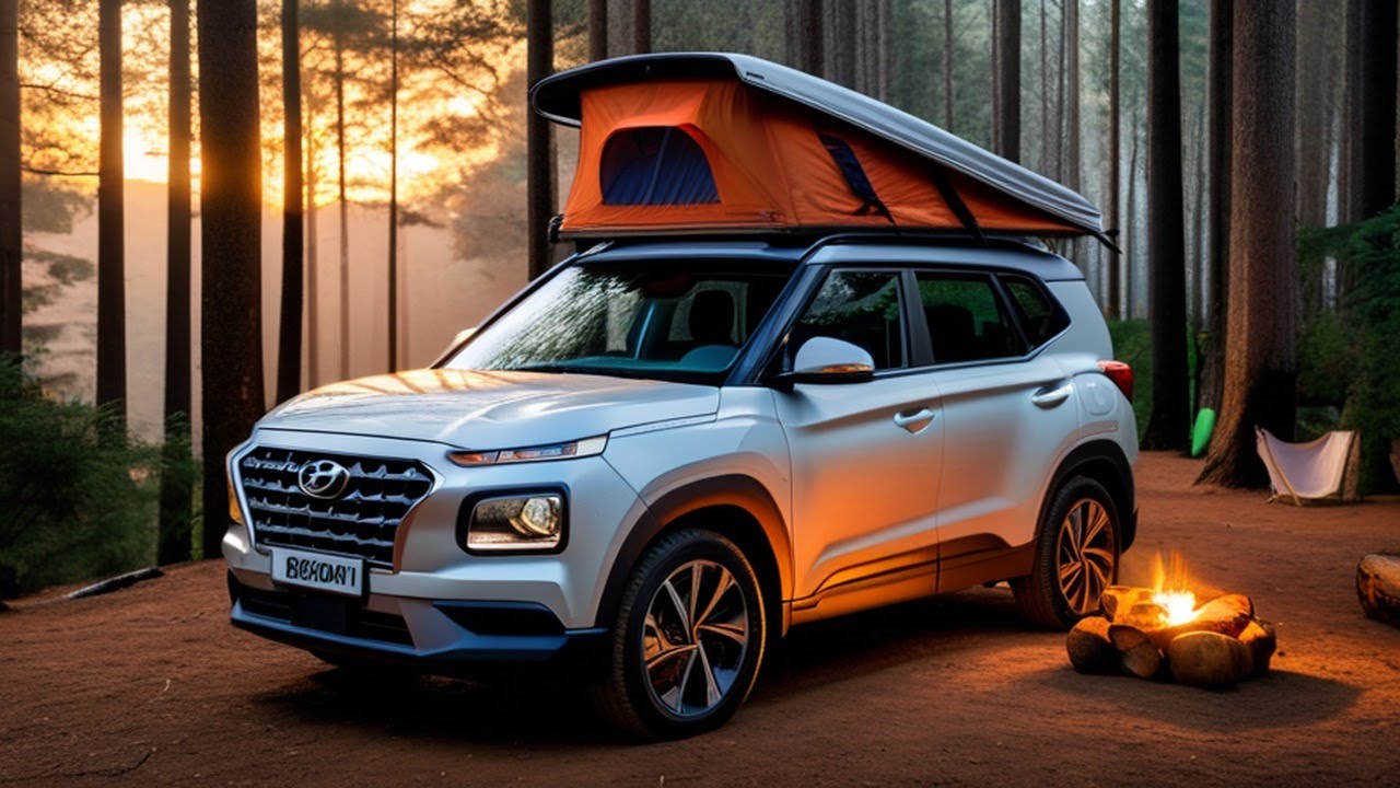 Exploring India's First Hyundai Venue Camper Van | Ultimate Car Camping ...