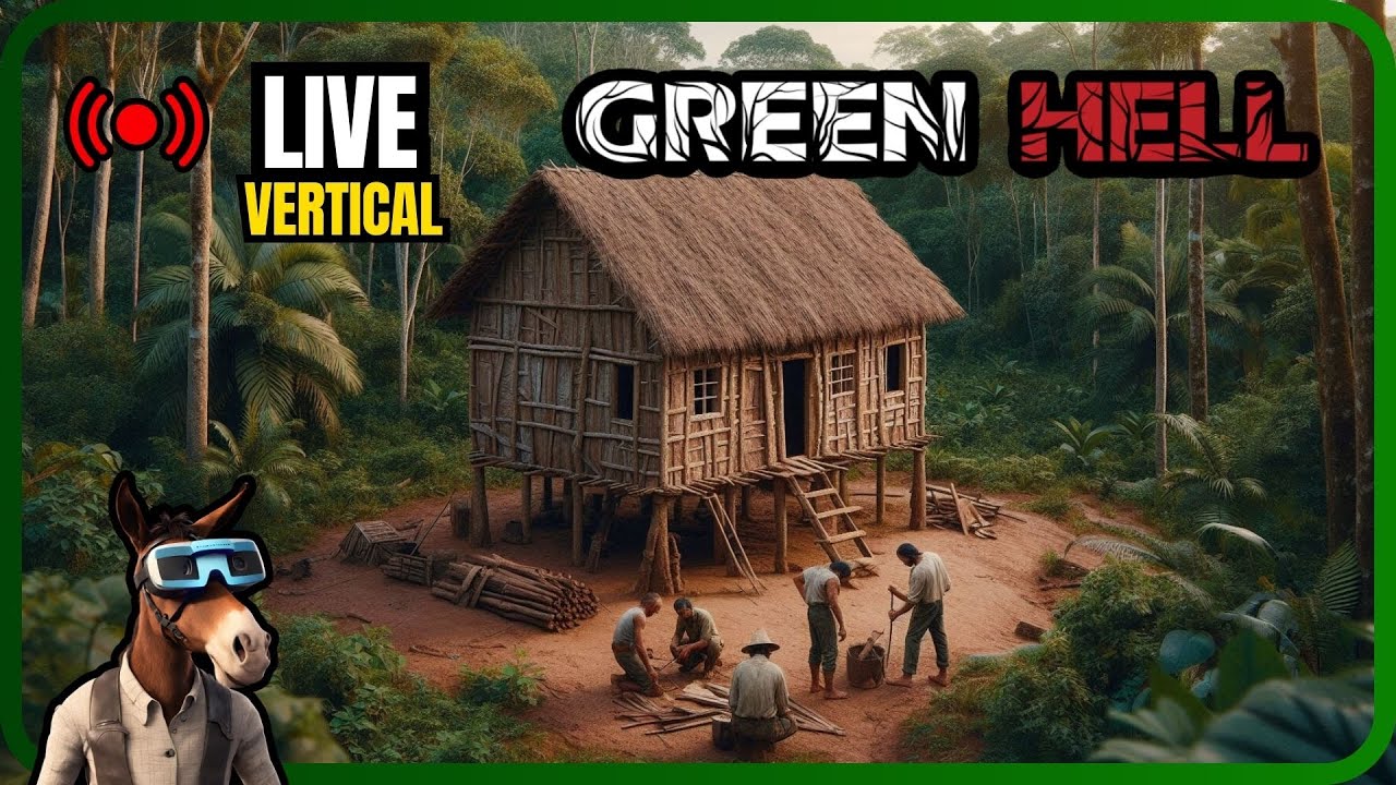 A BASE NO GREEN HELL ESTÁ FICANDO INCRÍVEL | Modo Sobrevivência Multiplayer - YouTube