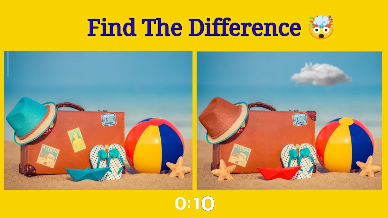 Find the Difference | Easy to Hard Find the Difference Puzzles | Kids ...