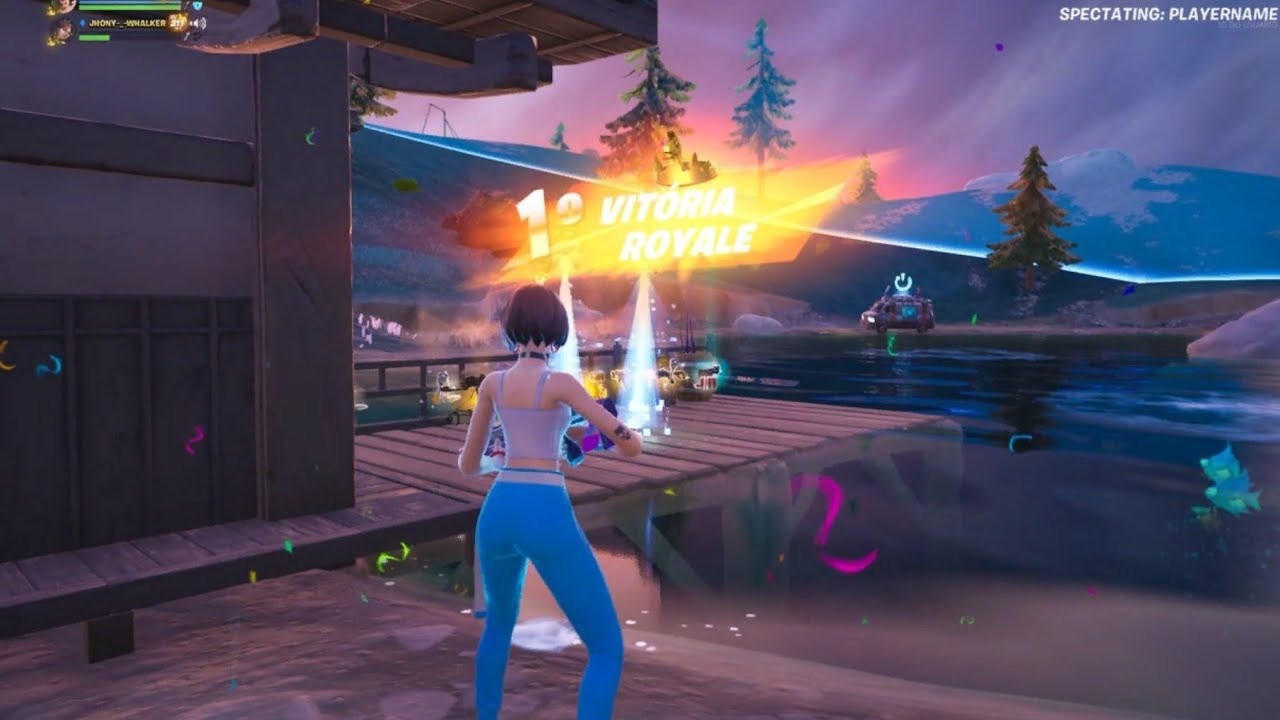 Fortnite Construção Zero Vitória Em Duplas C4 T2 - YouTube