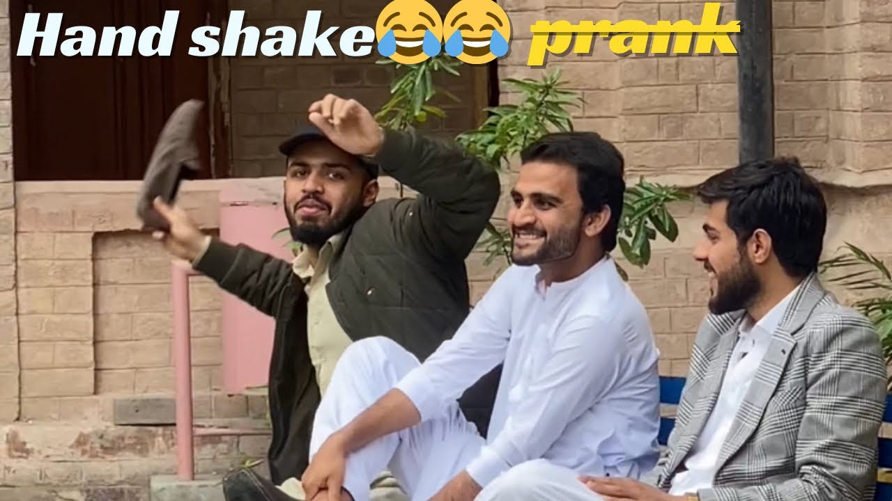 Hand shake prank😂😂🤣🤣 | Prank video | prankster - YouTube