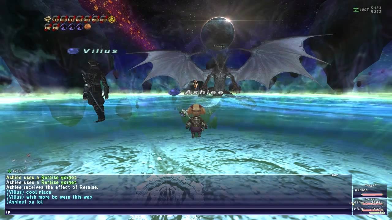 FFXI Abyssea: Shinryu Fight - YouTube