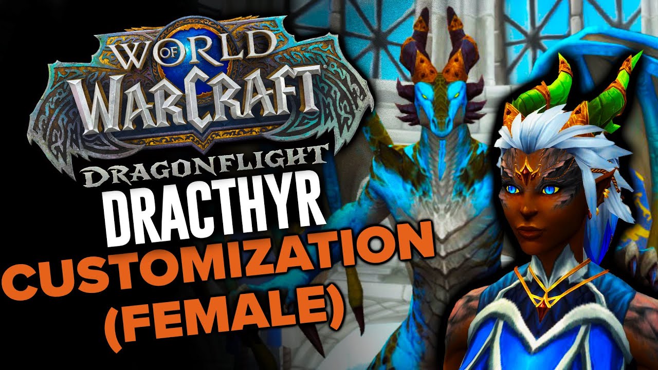 Female Dracthyr Customization | Dragonflight (Alpha) - YouTube