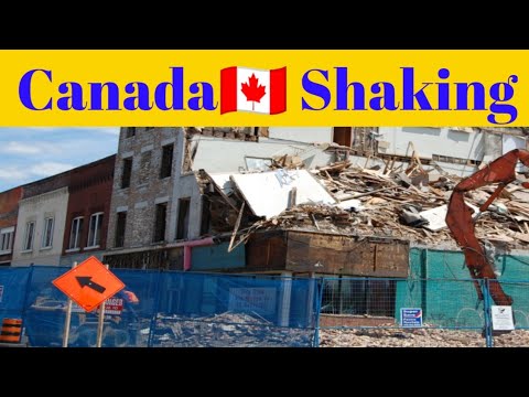 today earthquake in Canada | Canada earthquake today - YouTube