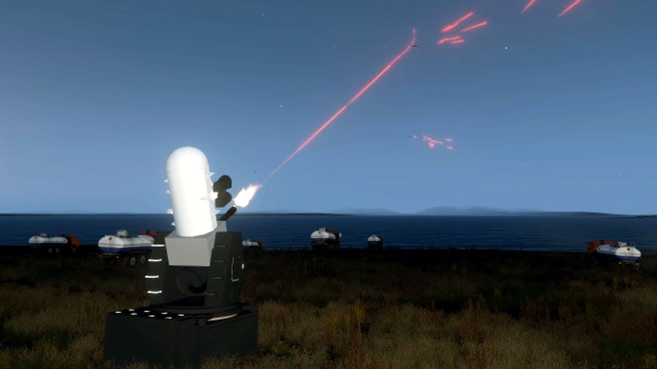 Intercept インターセプト Defense ディフェンス C-RAM Phalanx CRAM Air エアー Jet ジェット ...