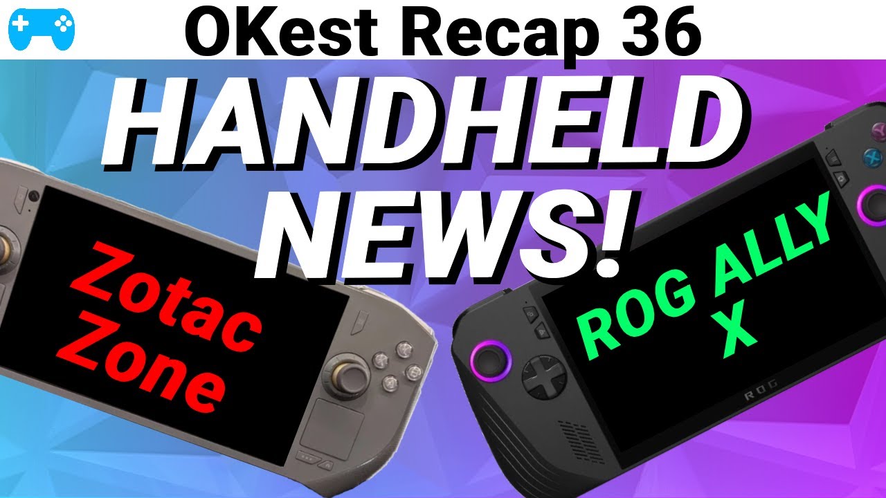 Best new handhelds on the way! ROG ALLY X, Legion Go Lite, Zotac Zone ...
