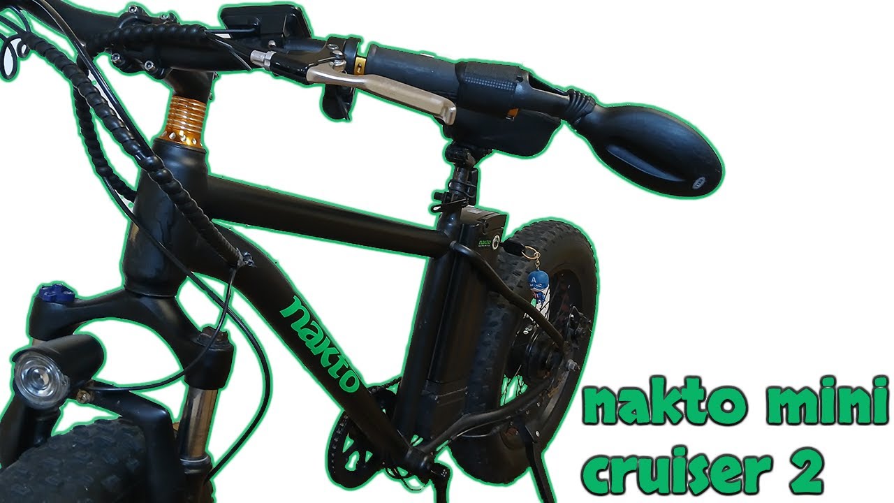 My experiences/pros and cons with the Nakto Mini Cruiser 2 48 v 500w ...
