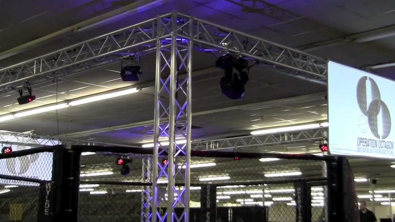 JJDJ Entertainment - MMA Lighting and Video Setup - YouTube