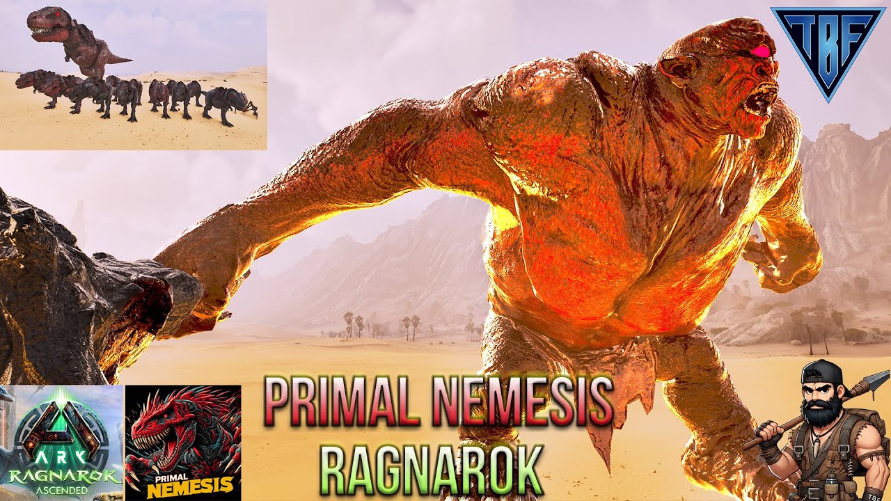 Our Best Boss Fight Ever! Ark Survival Ascended | Primal Nemesis ...