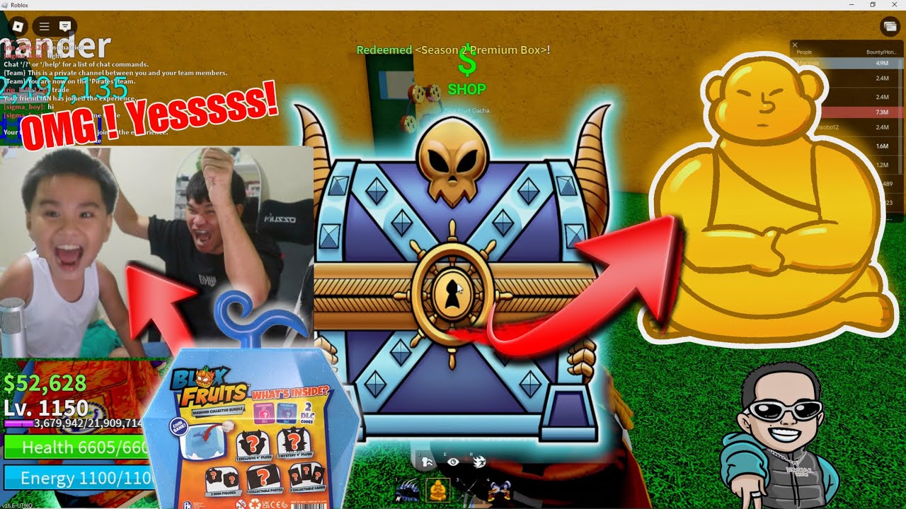 Get first Perm Buddha at Diamond bundle Bloxfruit | Andrake Story ...