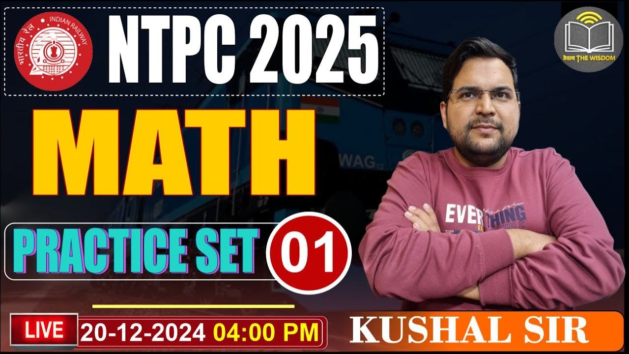 RRB NTPC Classes 2024 | Best PYQ Analysis for Maths | NTPC Maths ...