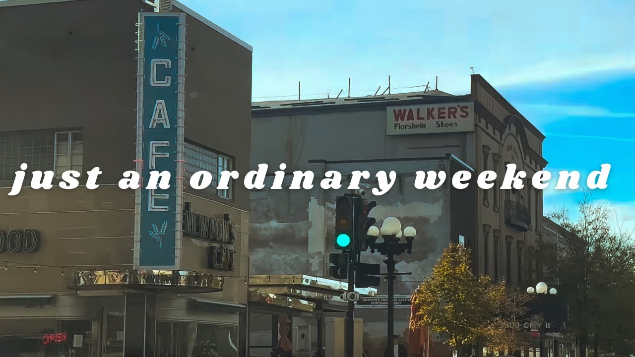 VLOG | just an ordinary weekend in my life - YouTube