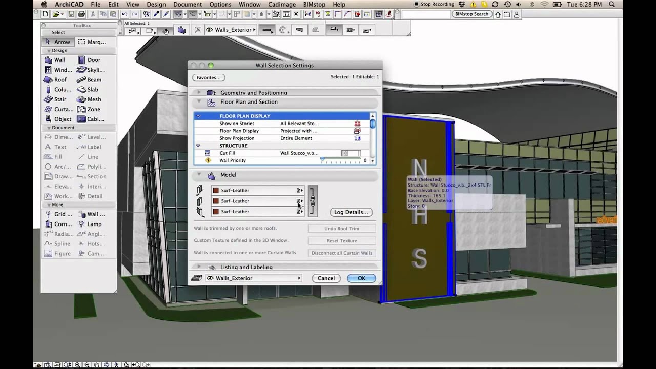 BIMstop - BIM paint finishes in ArchiCAD - YouTube