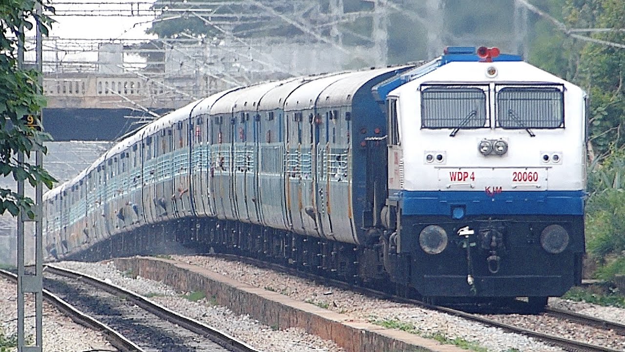 NEW FACE EMD 20060 Roller Coaster : Indian Railways SMET Intercity ...