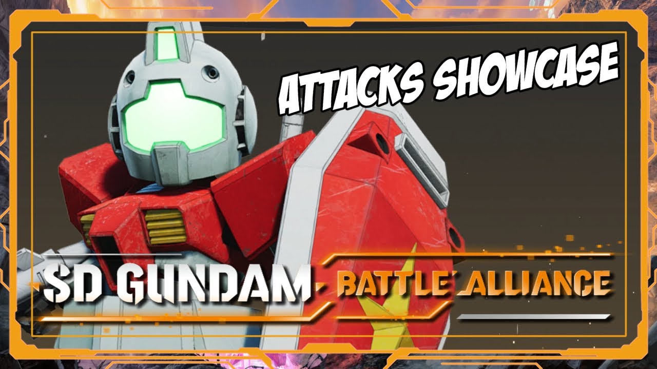 SD Gundam Battle Alliance - GM Attacks Showcase - YouTube