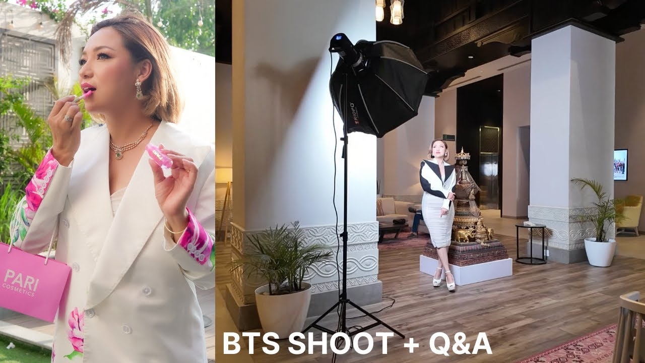 My First Magazine Shoot in Nepal | ECS Living | GDiipa in Nepal Ep.6 ...