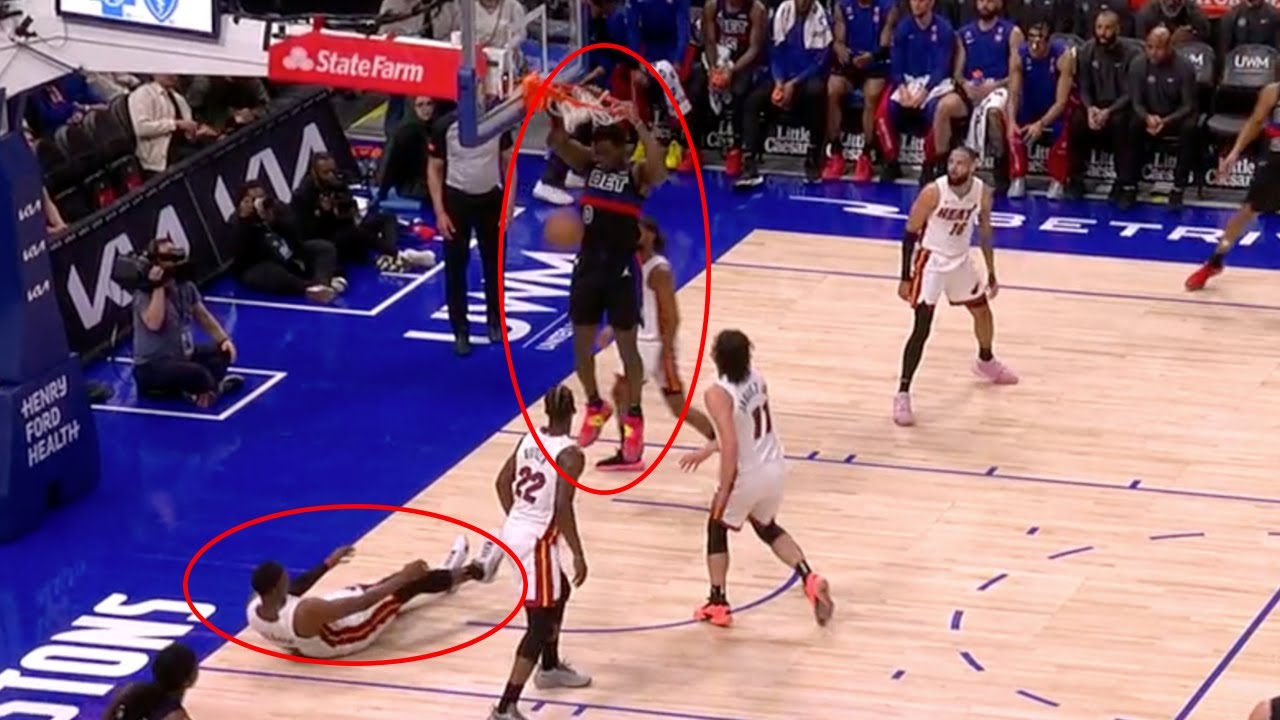 JALEN DUREN IS THE MOST POWERFUL DUNKER BEST DUNK FROM EVERY NBA GAME ...