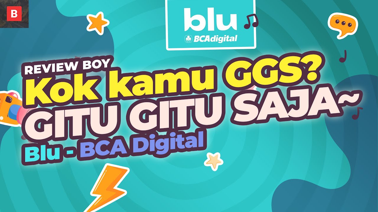 blu bca digital banking by BCA Review Aplikasi Boy - YouTube