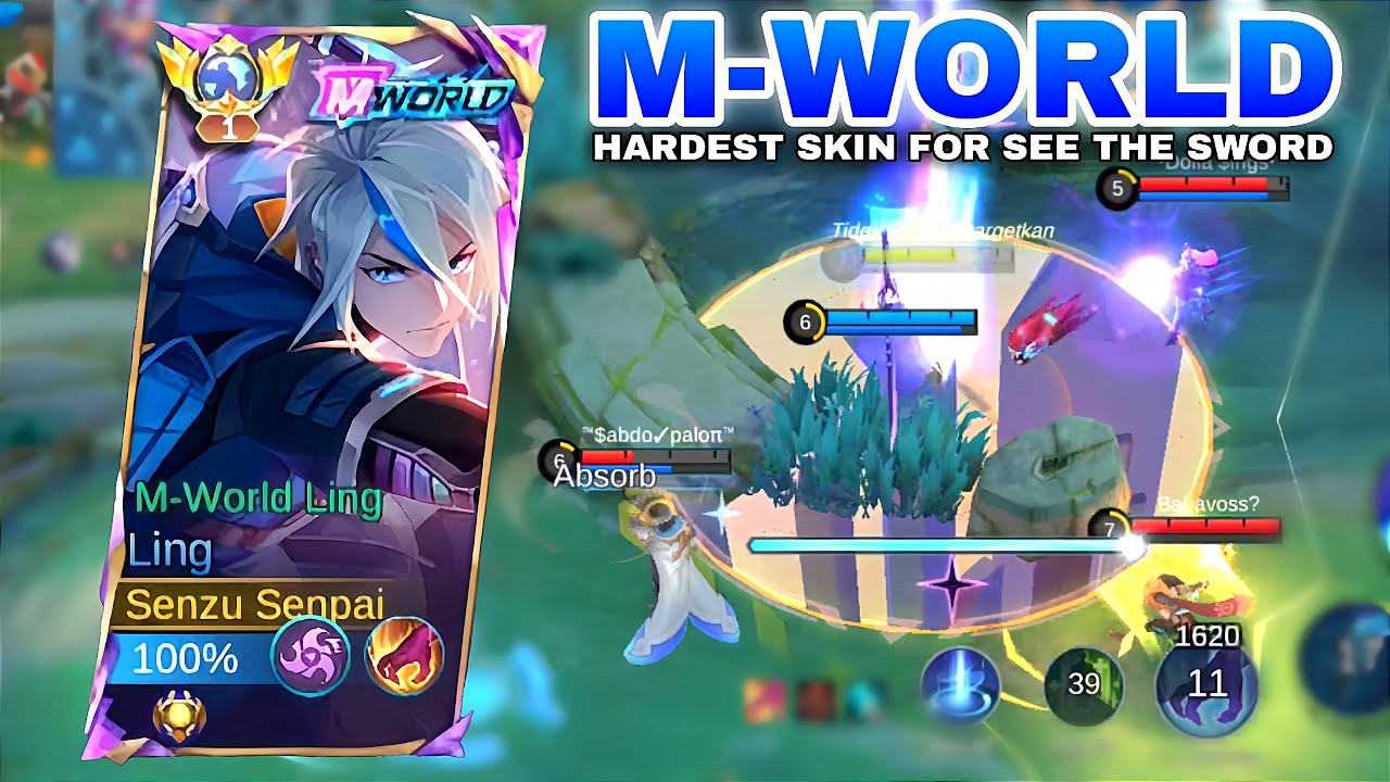 LING M-WORLD ( INTENSE MATCH ) HARDEST SKIN FOR SEE THE SWORD - Ling ...