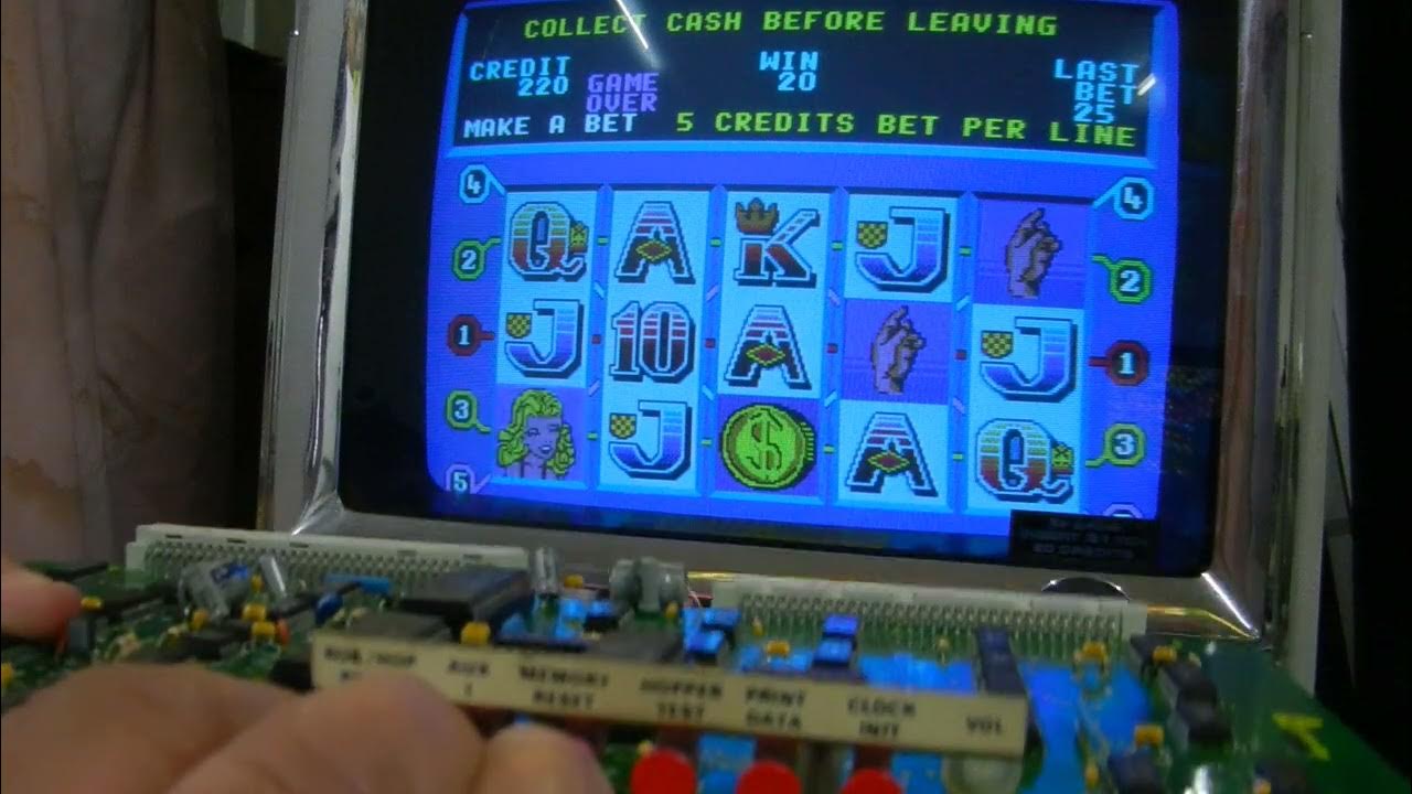 Aristocrat MK2.5 Video Slot Machine Repair Talk part 2. - YouTube