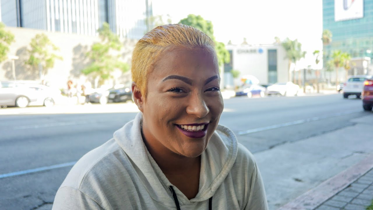 UPDATE on Arien: She is still homeless in Hollywood! - YouTube